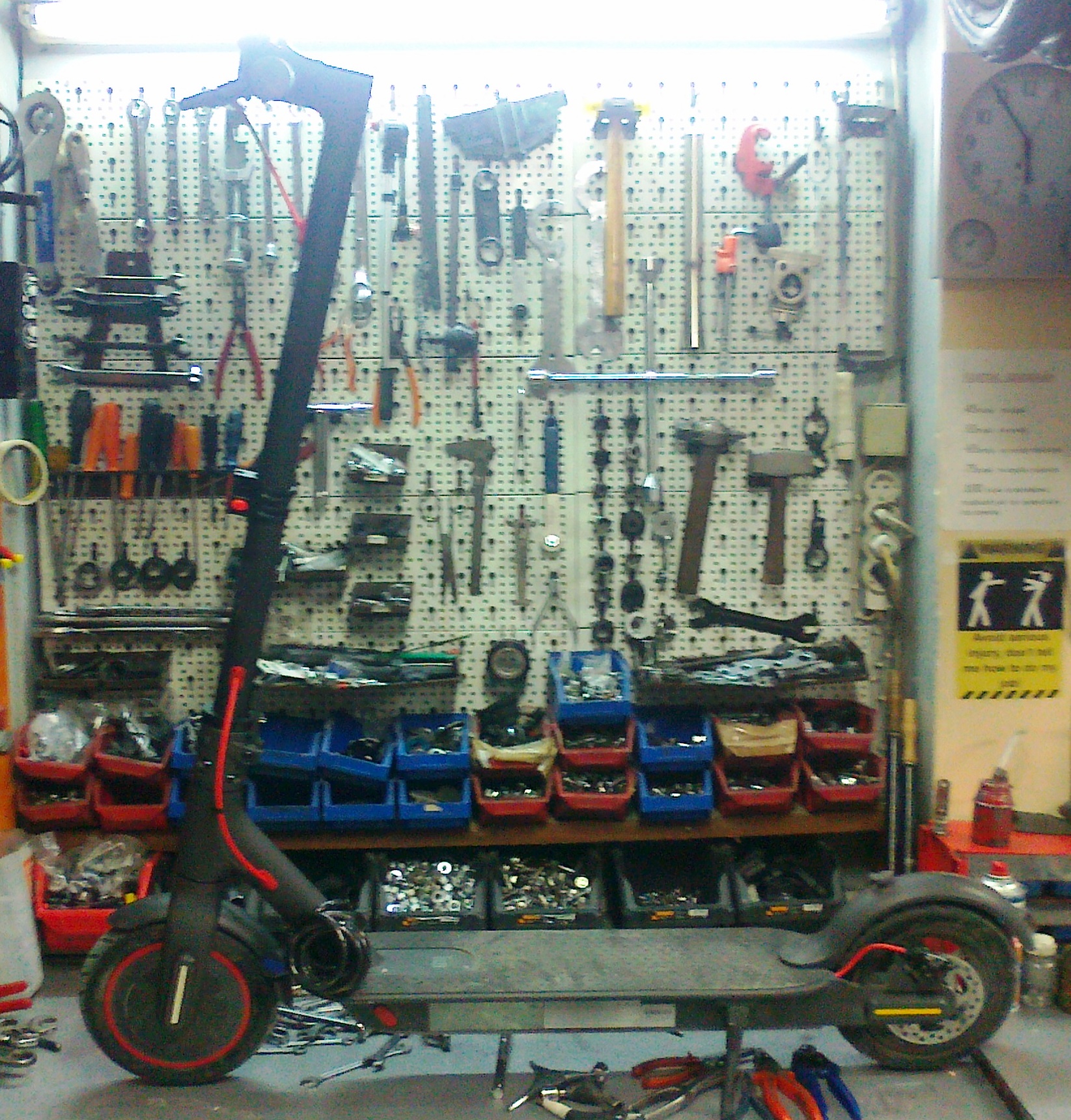 Xiaomi m365 pro fork repair - Bike Magic